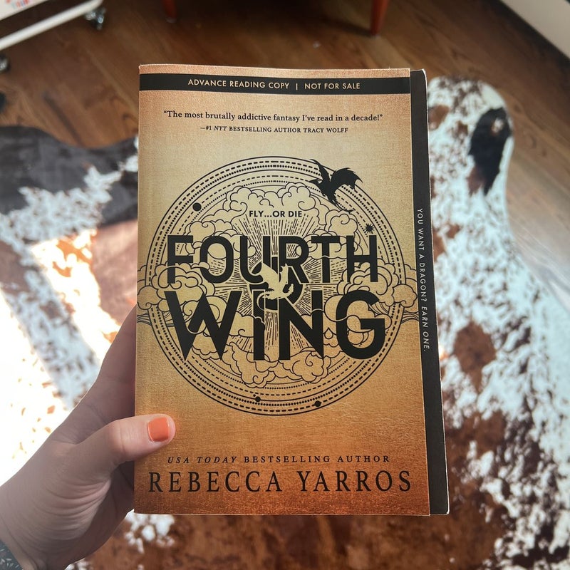 Fourth Wing ARC by Rebecca Yarros, Paperback | Pangobooks