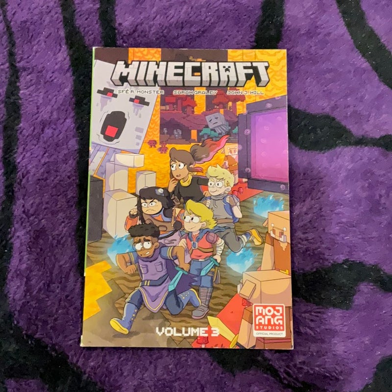 Minecraft Volume 3 (Graphic Novel) by Sfé R. Monster