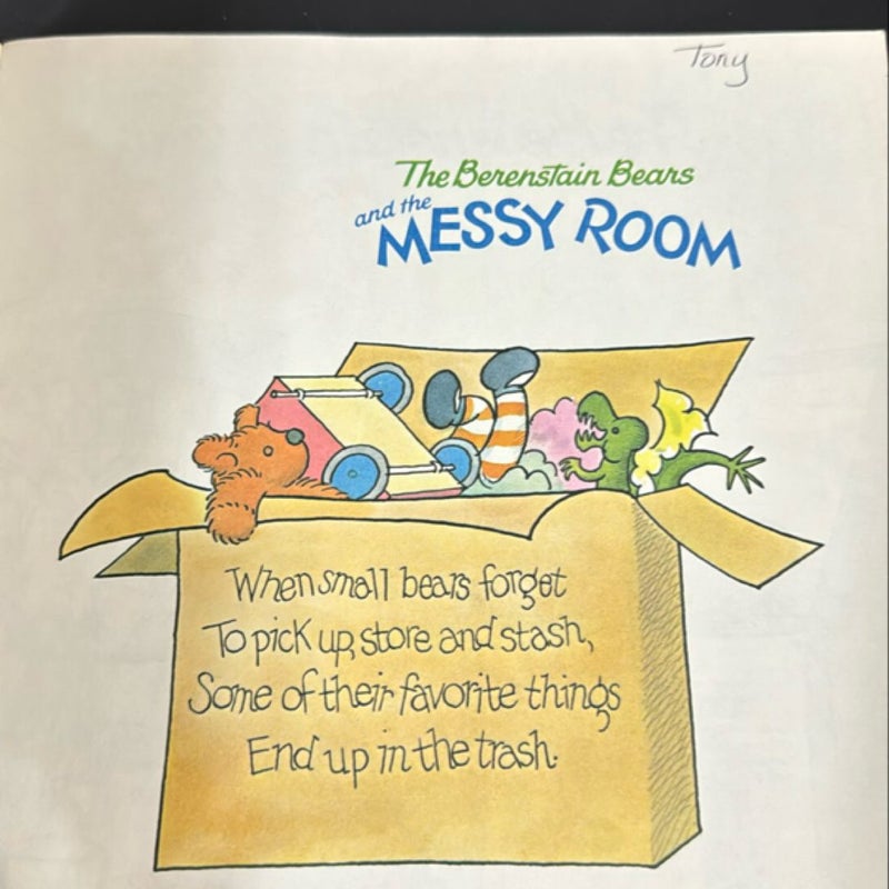 The Berenstain Bears and the Messy Room by Stan Berenstain, Jan Berenstain