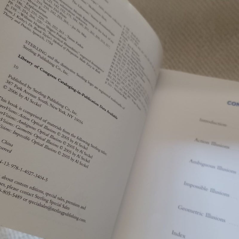 The Ultimate Book of Optical Illusions by Al Seckel