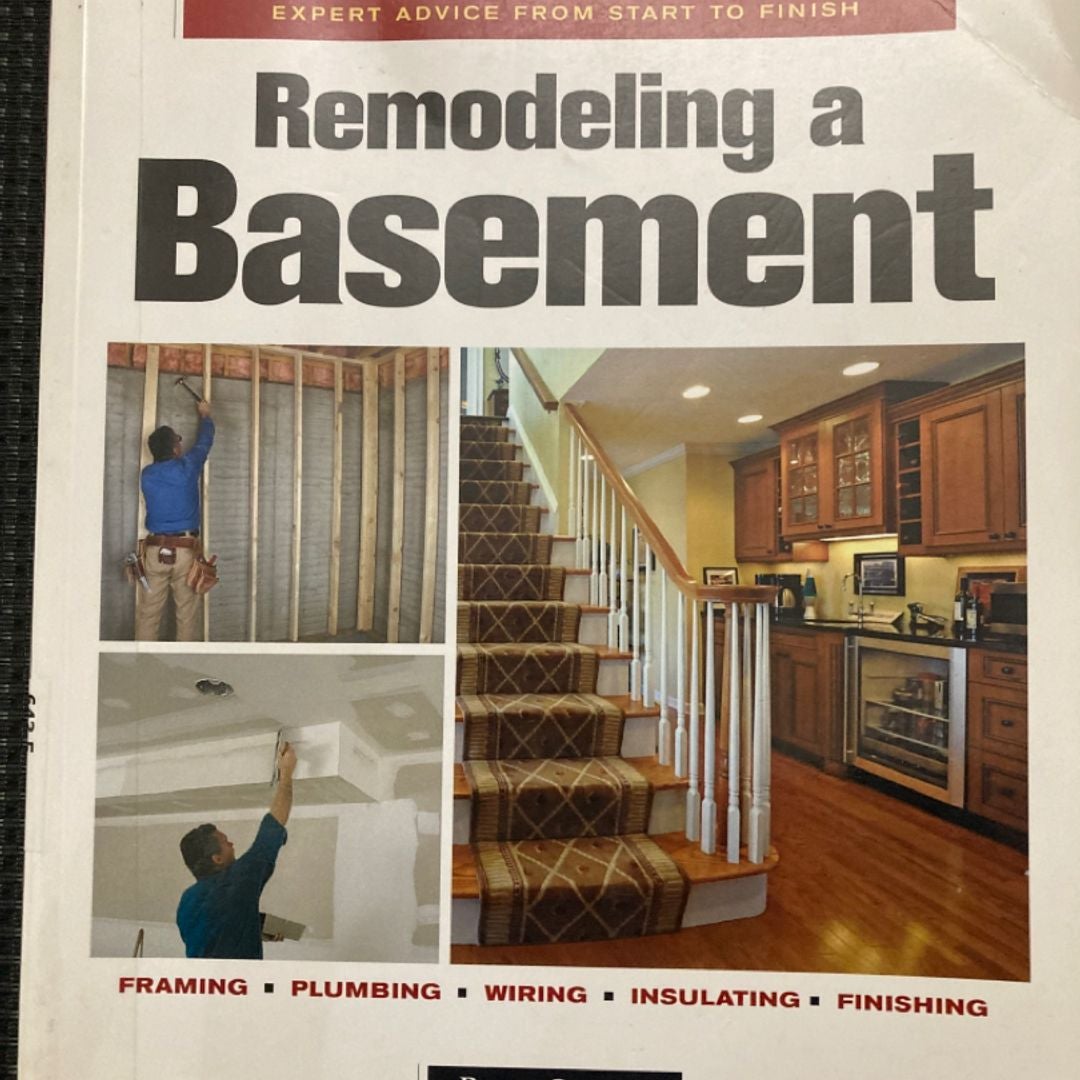 Build Like a Pro -Remodeling a Basement by Various authors, Paperback ...