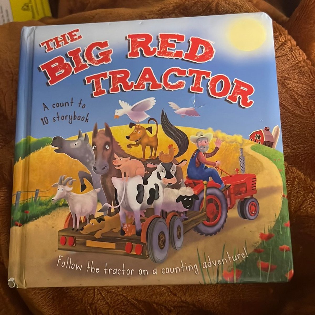 The Big Red Tractor by Benjamin Richards