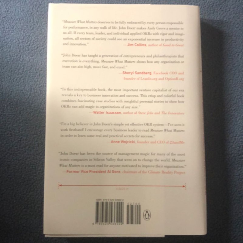 Measure What Matters by , Hardcover | Pangobooks