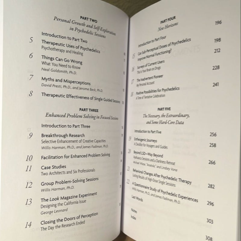 The Psychedelic Explorer's Guide by James Fadiman