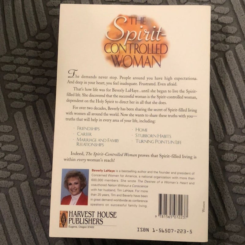 The Spirit-Controlled Woman by Beverly LaHaye, Paperback | Pangobooks