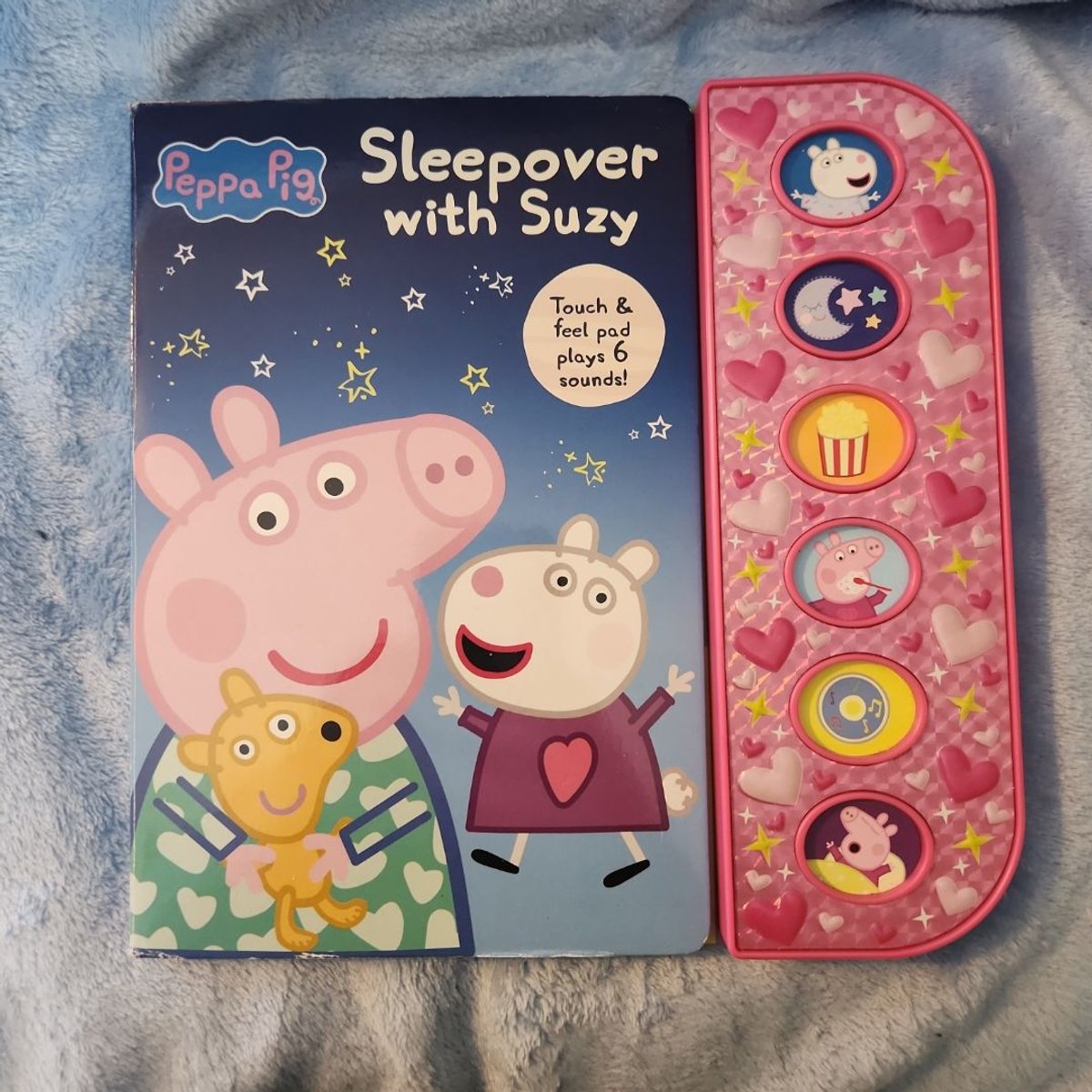 Peppa Pig: Sleepover with Suzy Sound Book by PI Kids