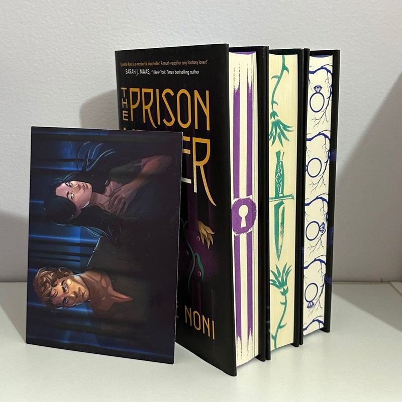 Fairyloot The Prison Healer Trilogy Set by Lynette Noni, Hardcover ...