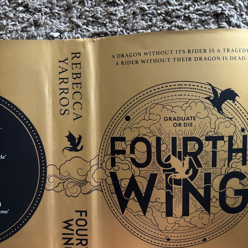 Fairyloot Fourth Wing by Rebecca Yarros, Hardcover | Pangobooks