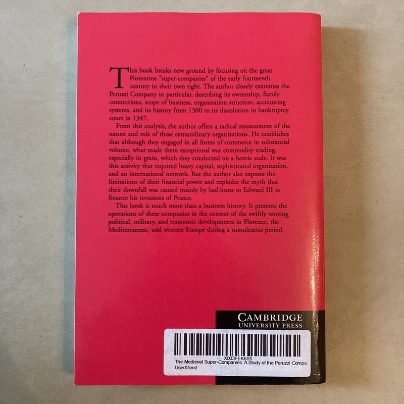The Medieval Super-Companies by Edwin S. Hunt