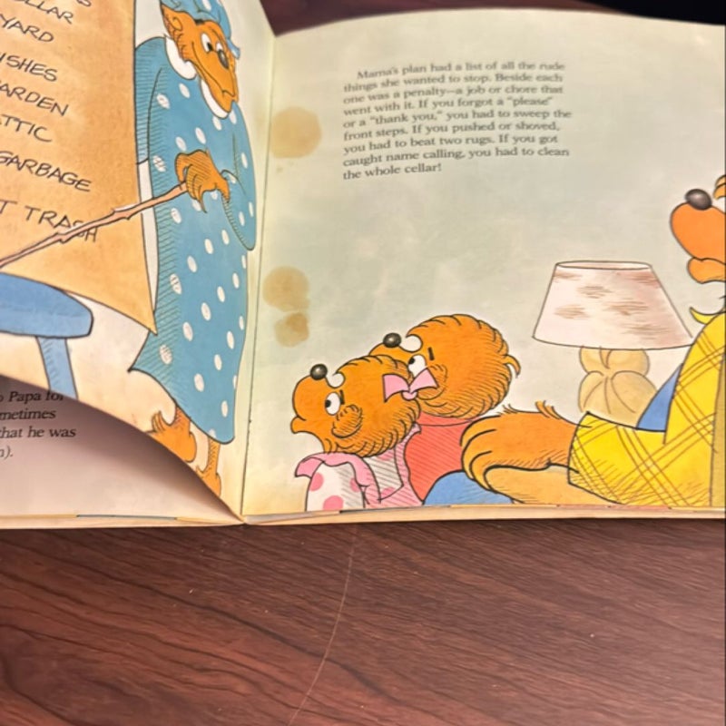 The Berenstain Bears Forget Their Manners by Stan Berenstain, Jan ...