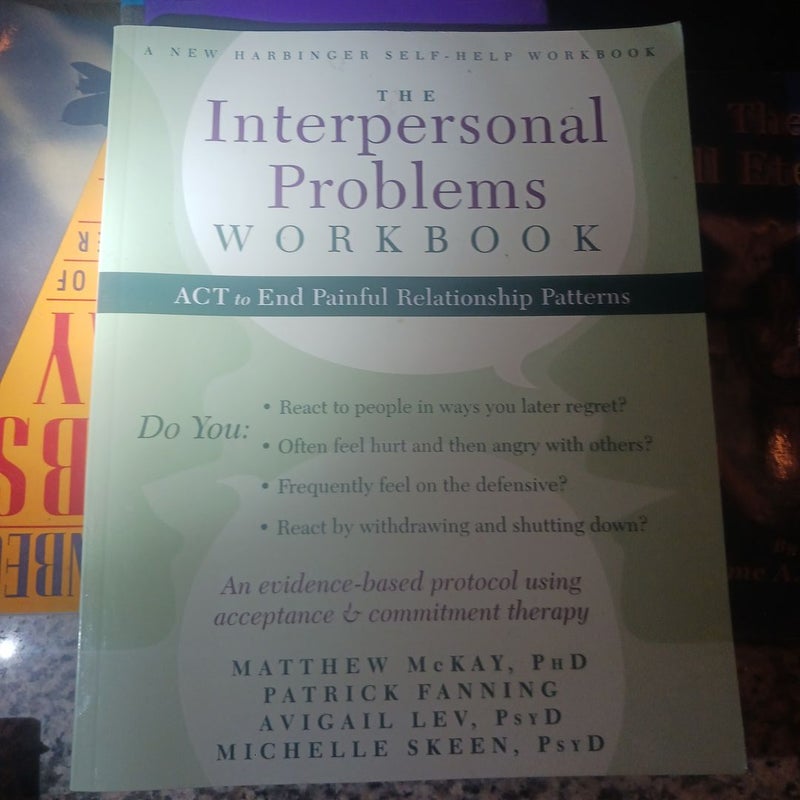 The Interpersonal Problems Workbook by Matthew McKay, Paperback ...