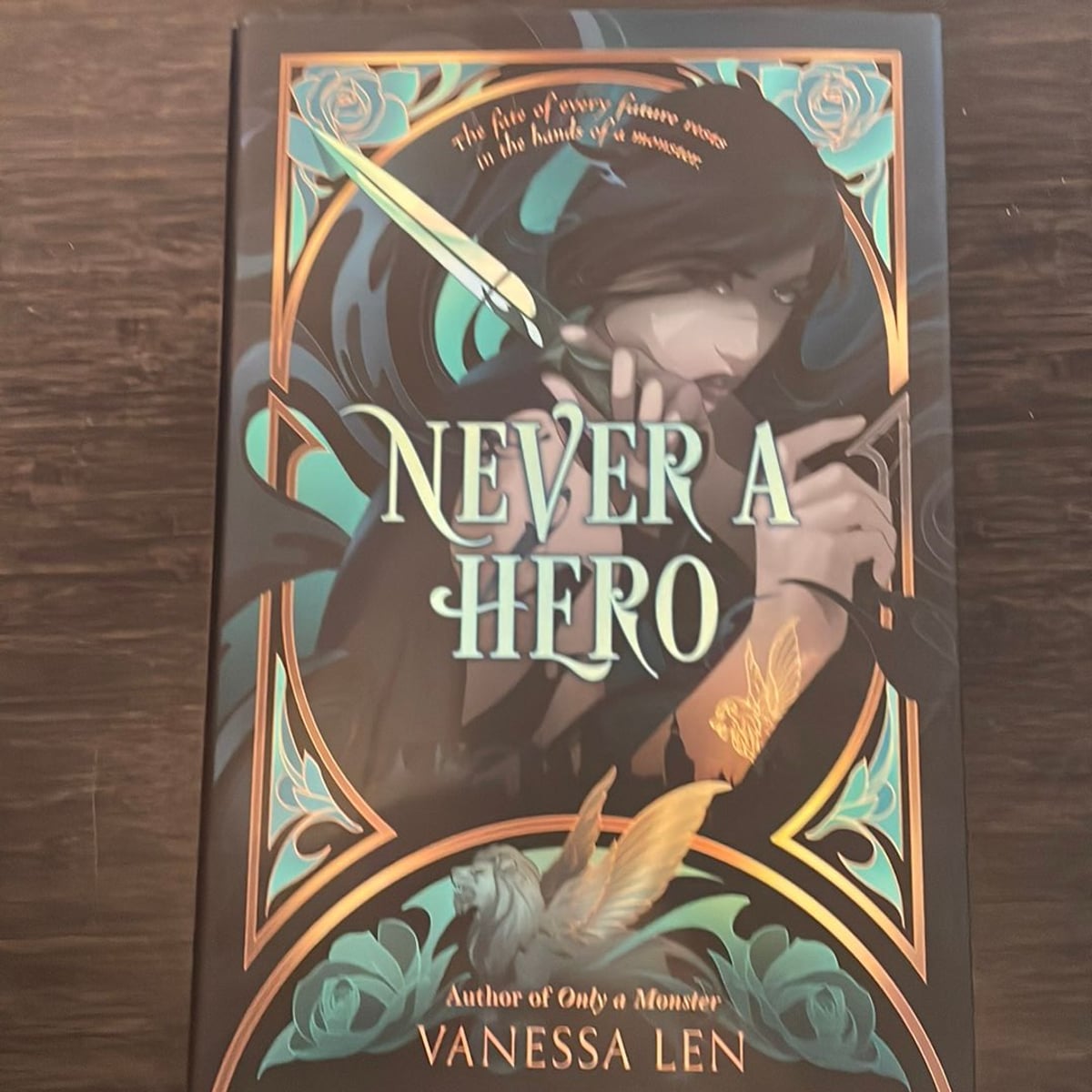Never a Hero by Vanessa Len, Hardcover | Pangobooks