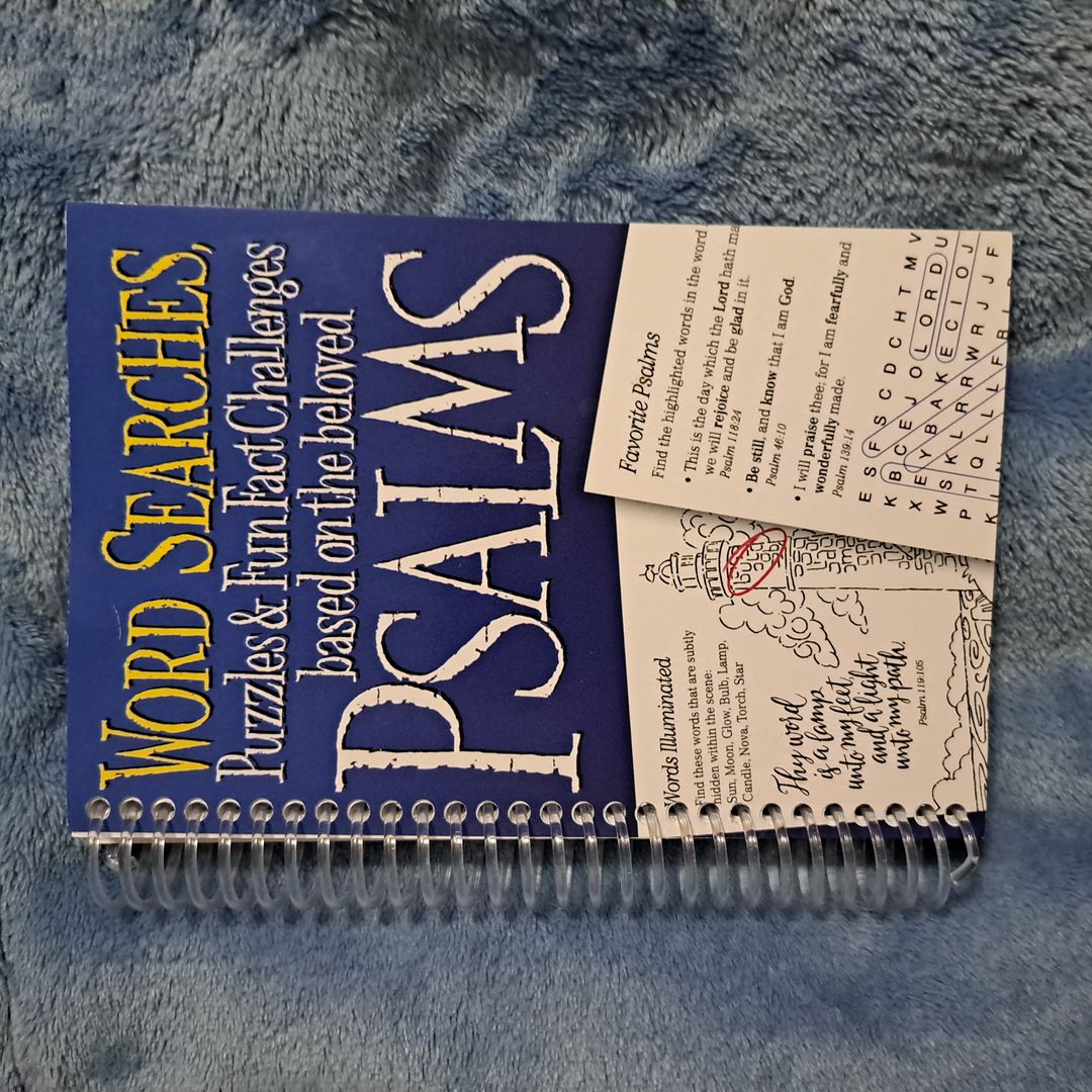 Word Searches, Puzzles & Fun Facts Based on the Beloved Psalms by ...