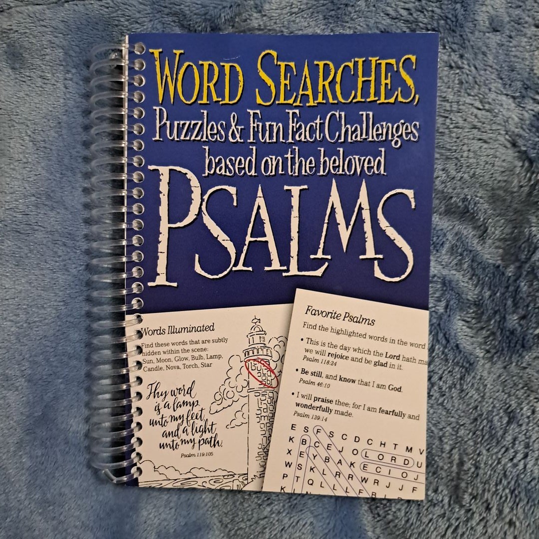Word Searches, Puzzles & Fun Facts Based on the Beloved Psalms by ...