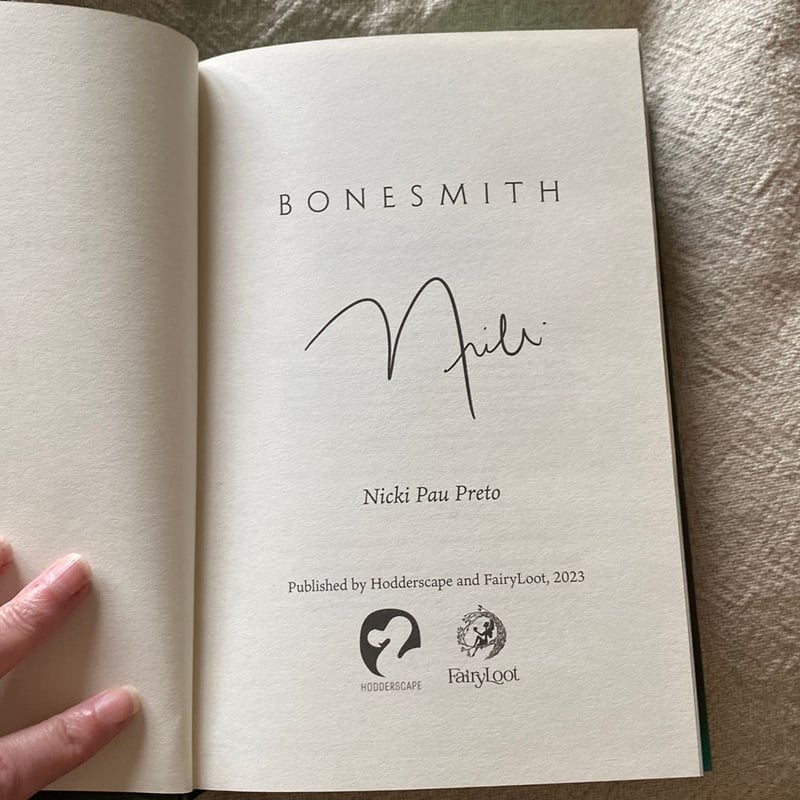 Bone Smith by Nicki Pau Preto, Hardcover | Pangobooks