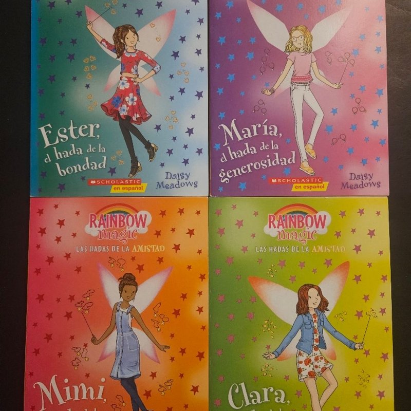 RAINBOW MAGIC SPANISH LANGUAGE CHILDREN'S BOOKS by Daisy Meadows ...