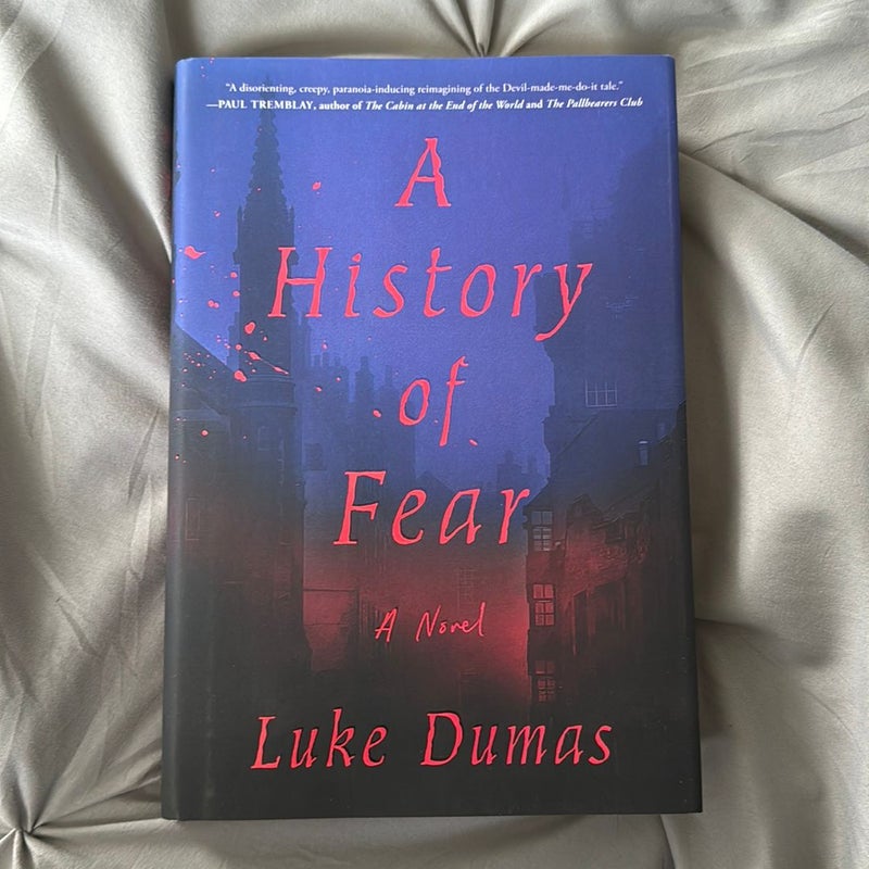 A History of Fear by Luke Dumas, Hardcover | Pangobooks