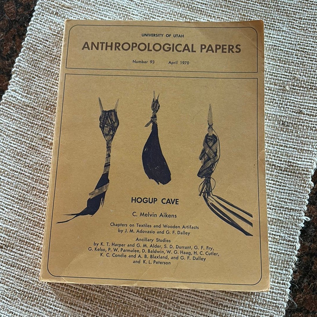 Hogup Cave by C. Melvin Aikens , Paperback | Pangobooks