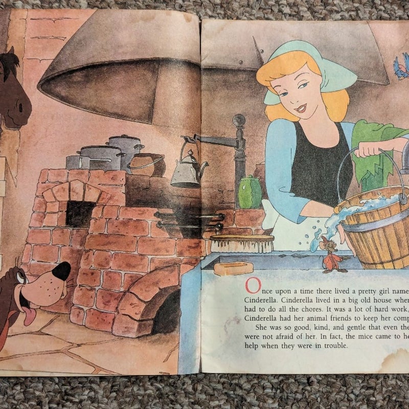 Cinderella and Her Animal Friends by Walt Disney Pictures, Paperback ...