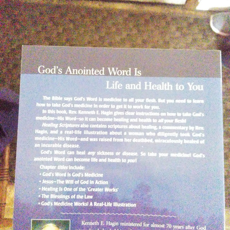 Healing Scriptures by Kenneth E. Hagin, Paperback | Pangobooks