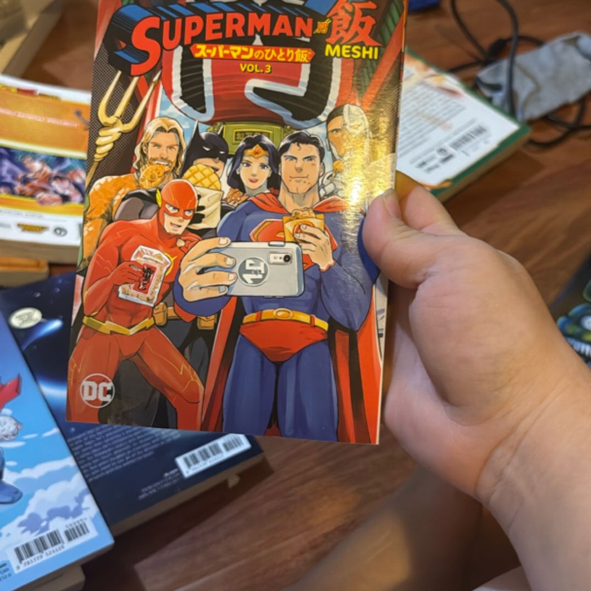 Superman vs. Meshi Vol. 3 by Satoshi Miyagawa