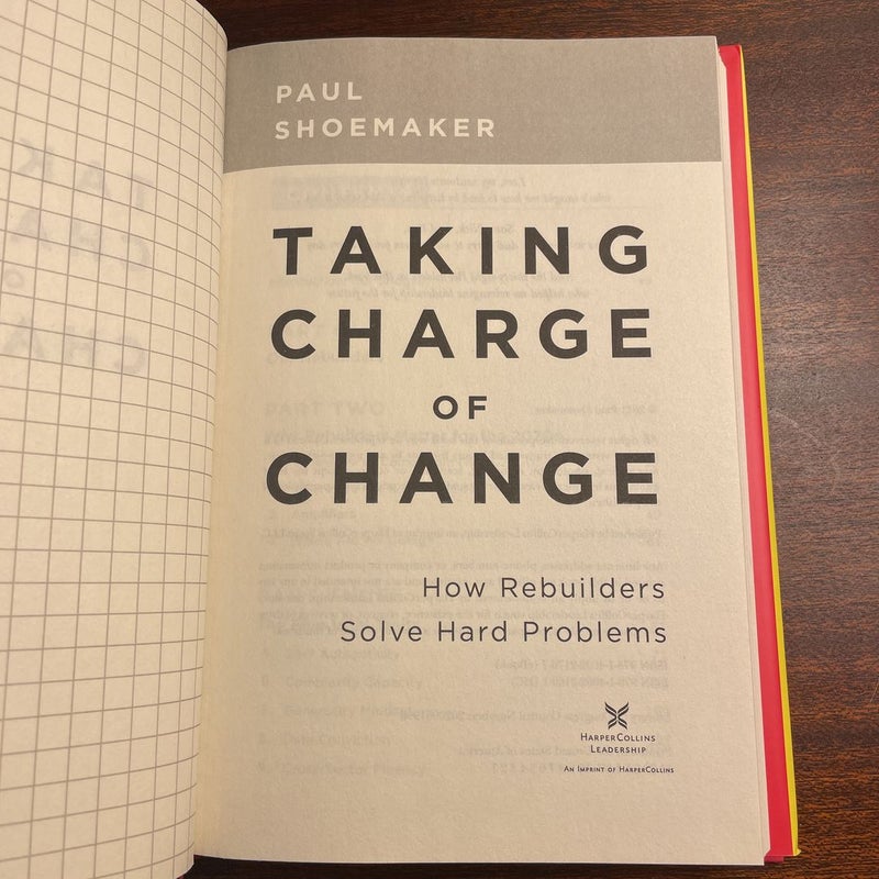 Taking Charge of Change by Paul Shoemaker