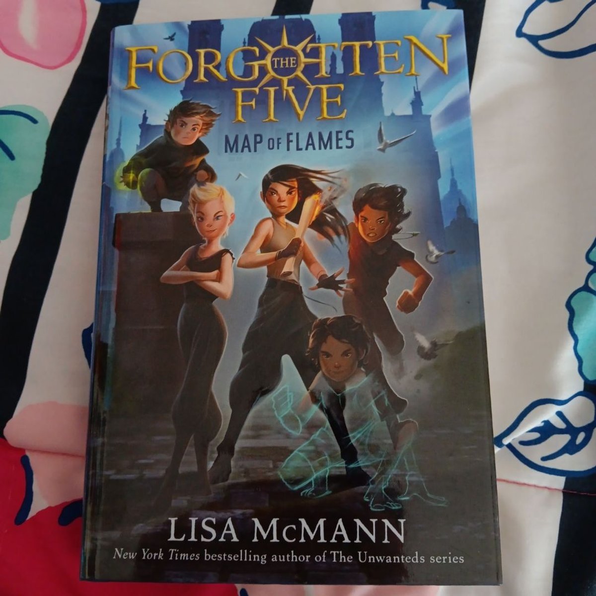 Map of Flames (the Forgotten Five, Book 1) by Lisa McMann