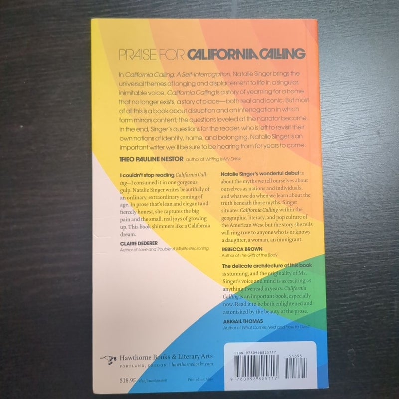 California Calling by Natalie Singer