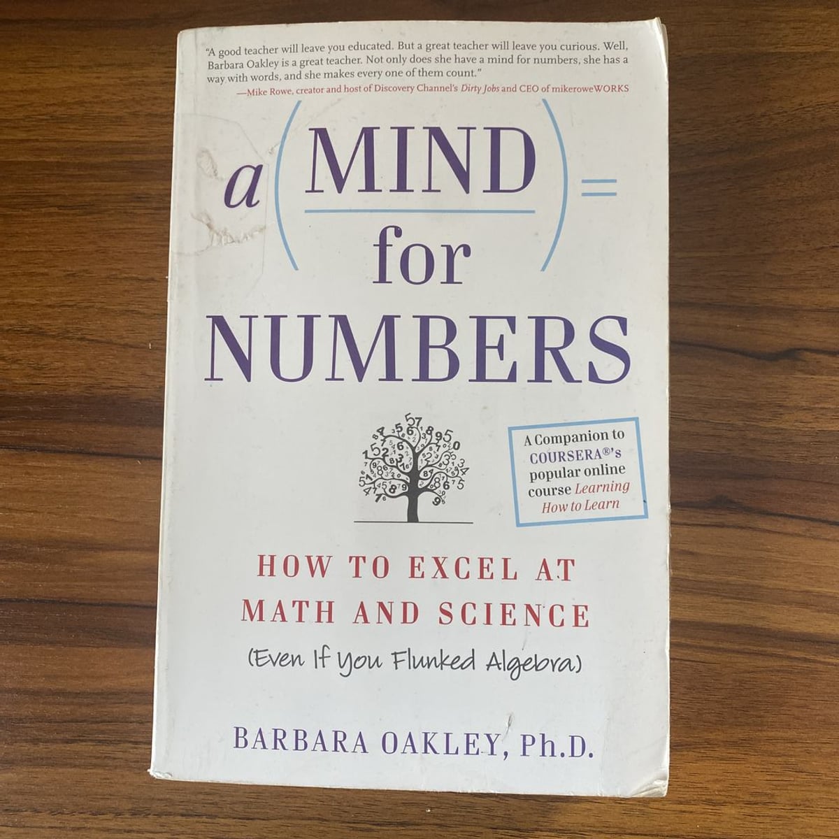 A Mind for Numbers by Barbara Oakley, Paperback | Pangobooks