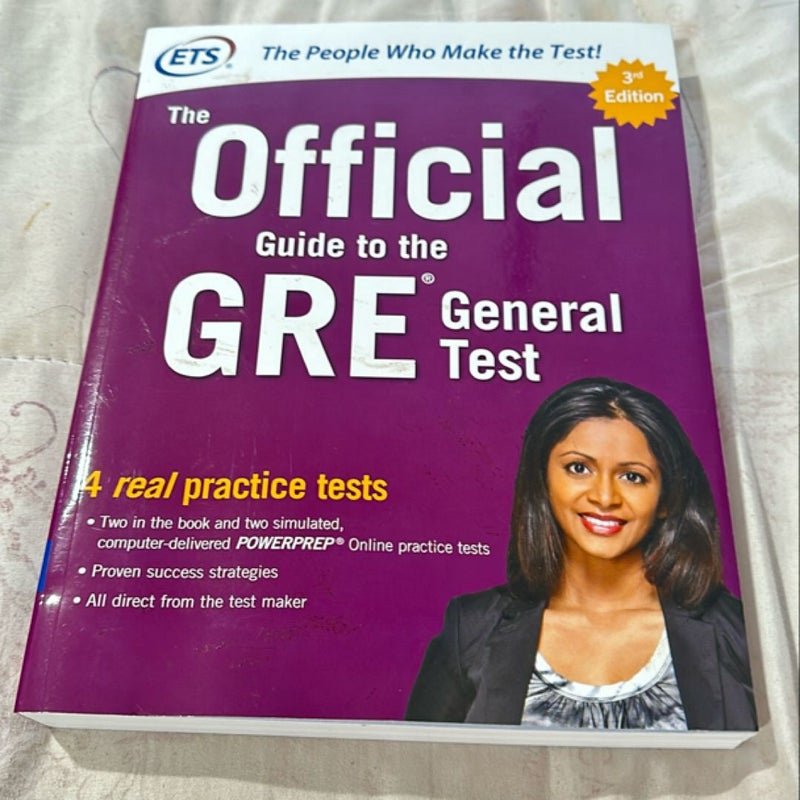 The Official Guide to the GRE General Test, Third Edition by ...