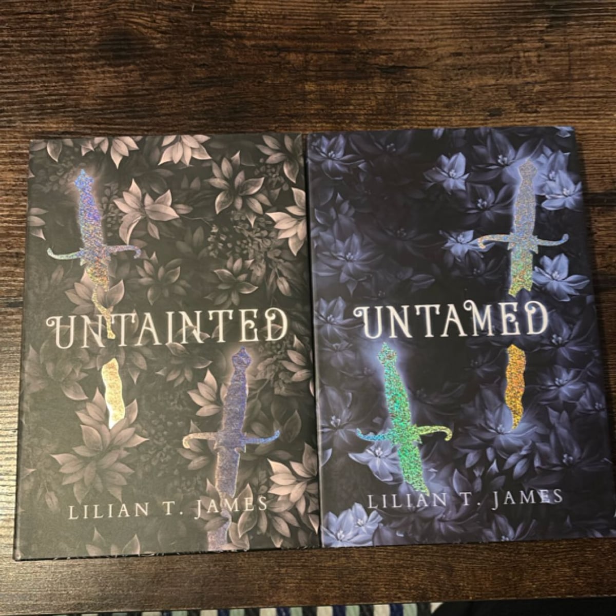 Bookish box editions of Untainted and Untamed by Lilian T. James ...