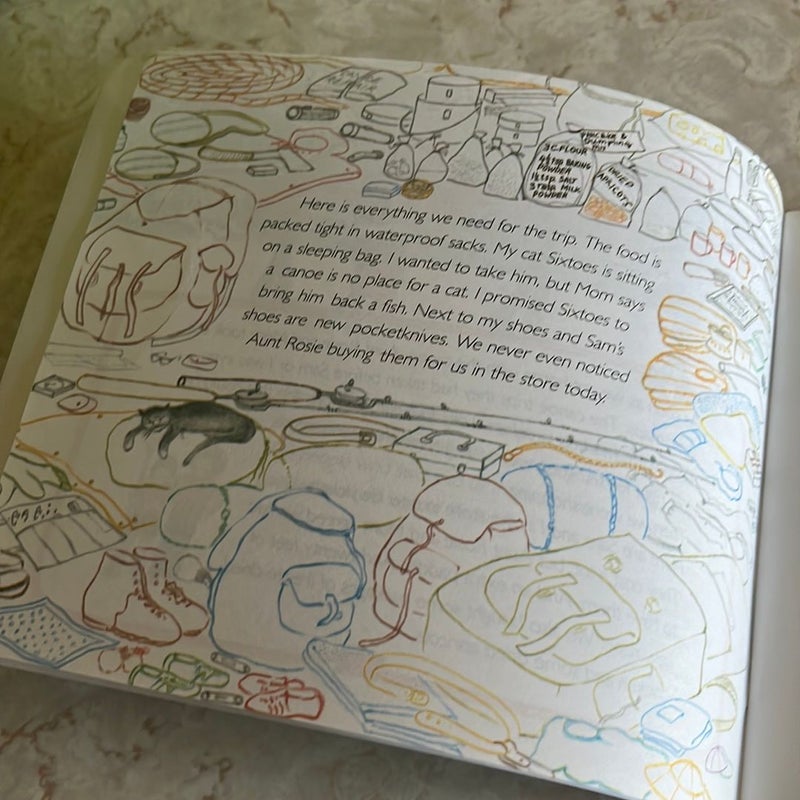 Three Days on a River in a Red Canoe by Vera B. Williams , Paperback ...