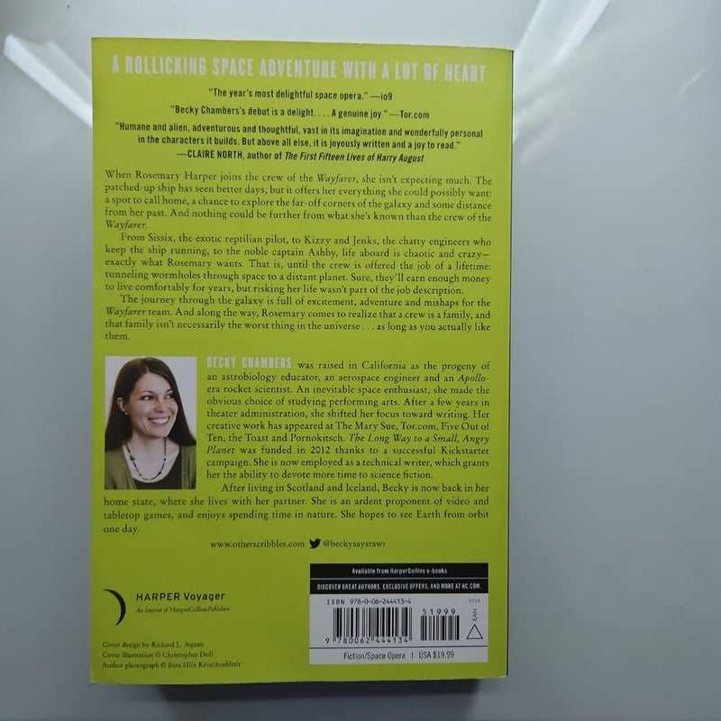 The Long Way to a Small, Angry Planet by Becky Chambers