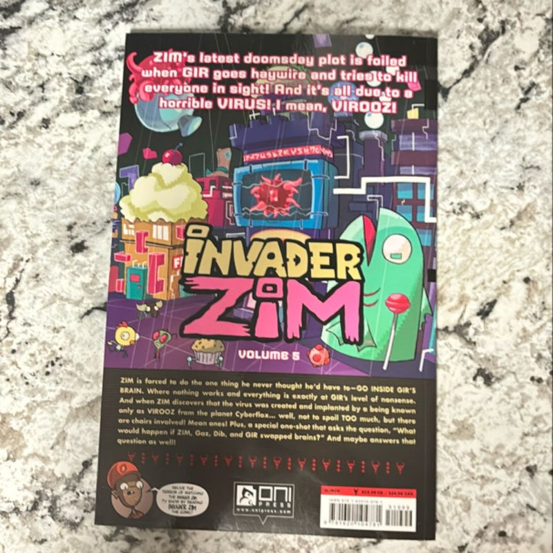 Invader ZIM Vol. 5 by Eric Trueheart, Jhonen Vasquez
