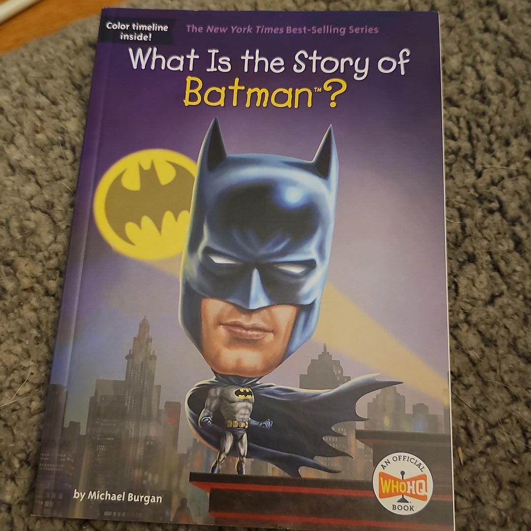 What Is the Story of Batman? by Michael Burgan, Paperback | Pangobooks