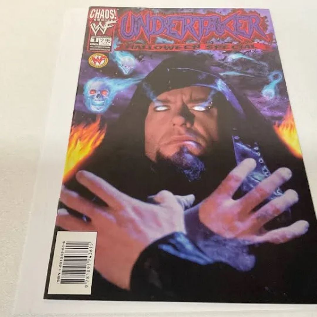 Undertaker WWF Comic Book Lot of 3 w/Oct 1999 #1 by Chaos , Paperback ...