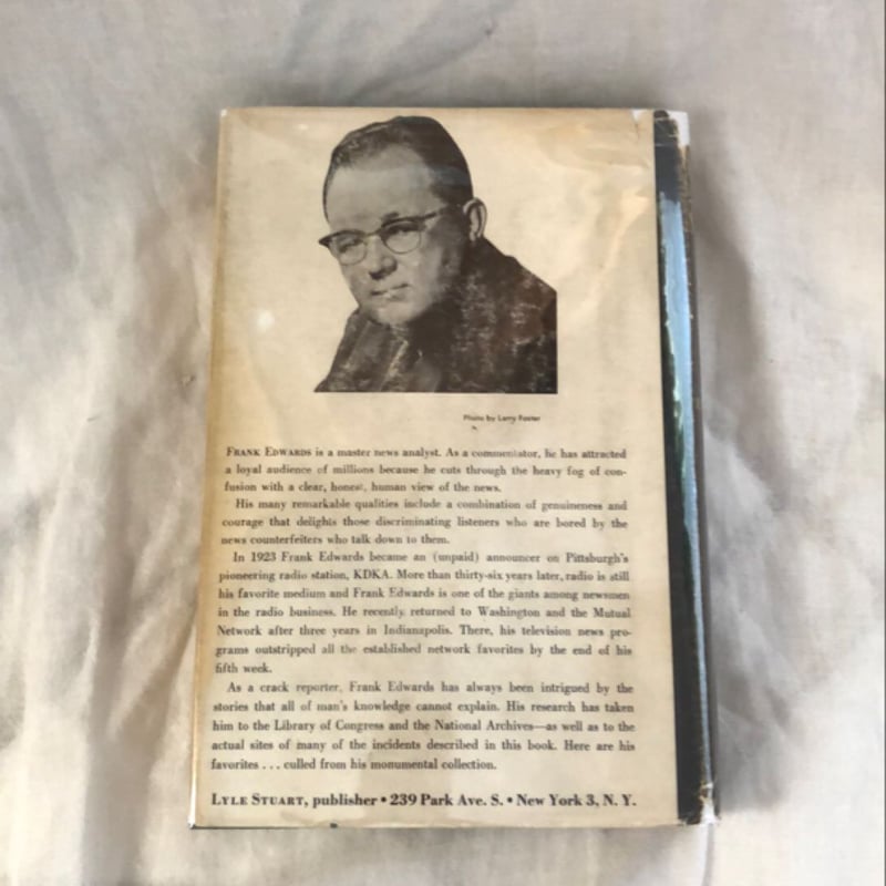 Stranger Than Science by Frank Edwards , Hardcover | Pangobooks
