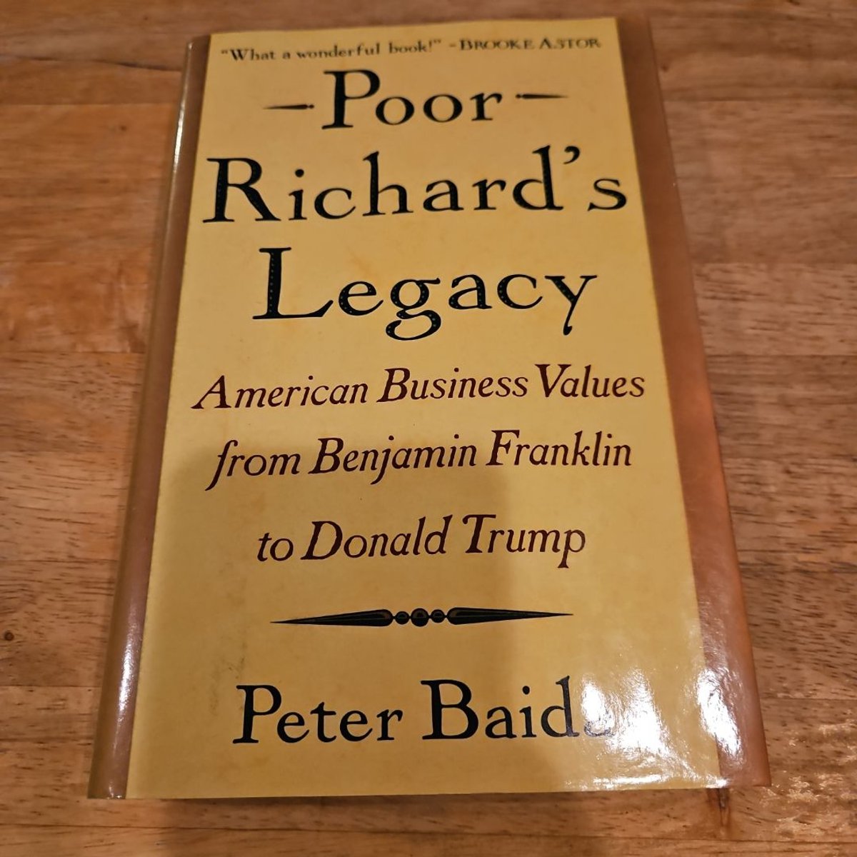 Poor Richard's Legacy by Peter Baida