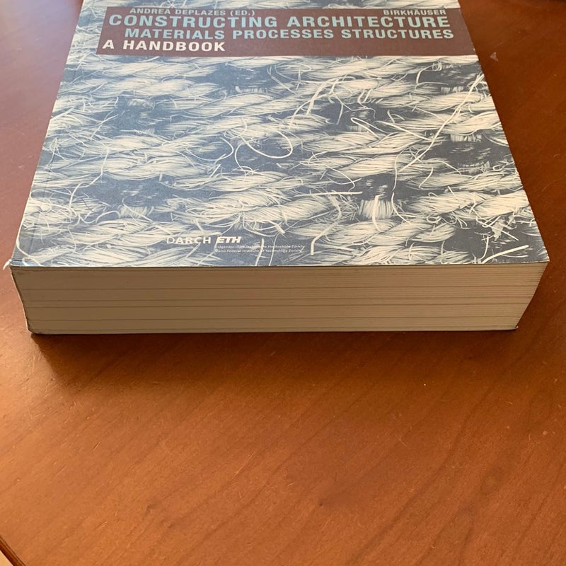 Constructing Architecture by Andrea Deplazes, Paperback | Pangobooks
