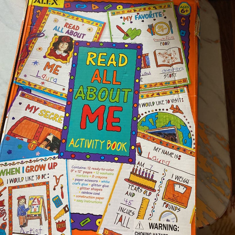 Read All About Me Activity Book by Alex company, Hardcover | Pangobooks
