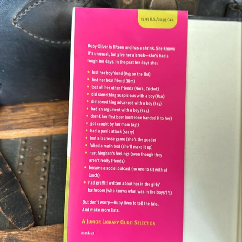 The Boyfriend List by E. Lockhart