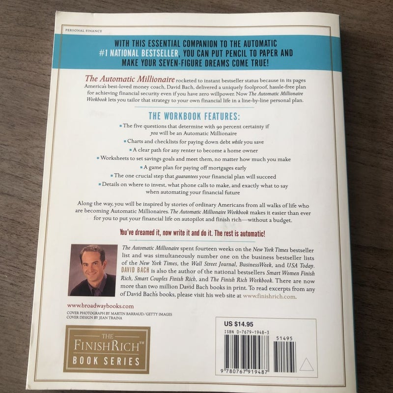 The Automatic Millionaire Workbook by David Bach