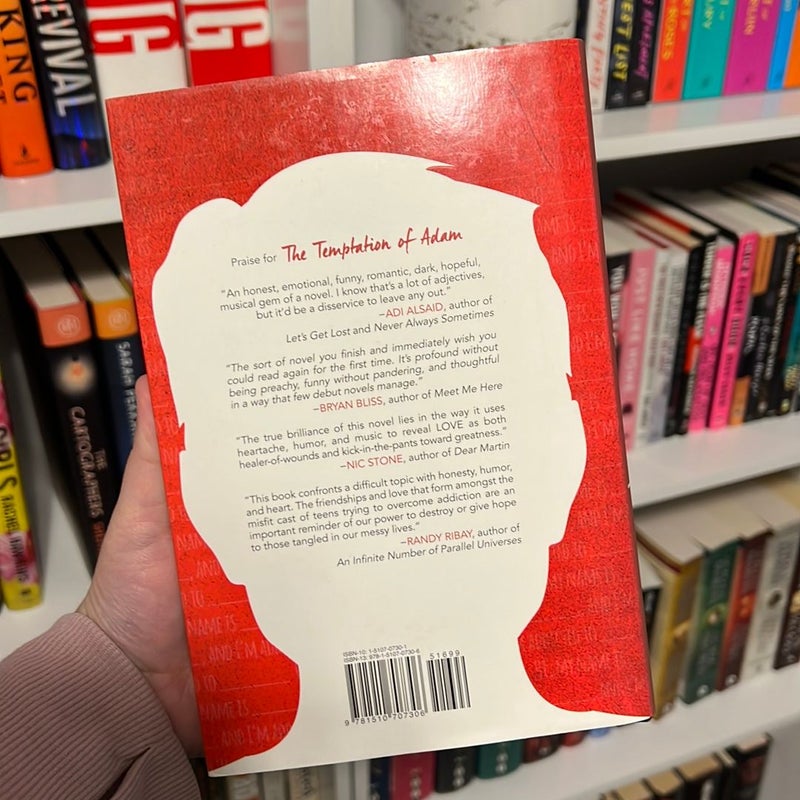 The Temptation of Adam by Dave Connis, Hardcover | Pangobooks