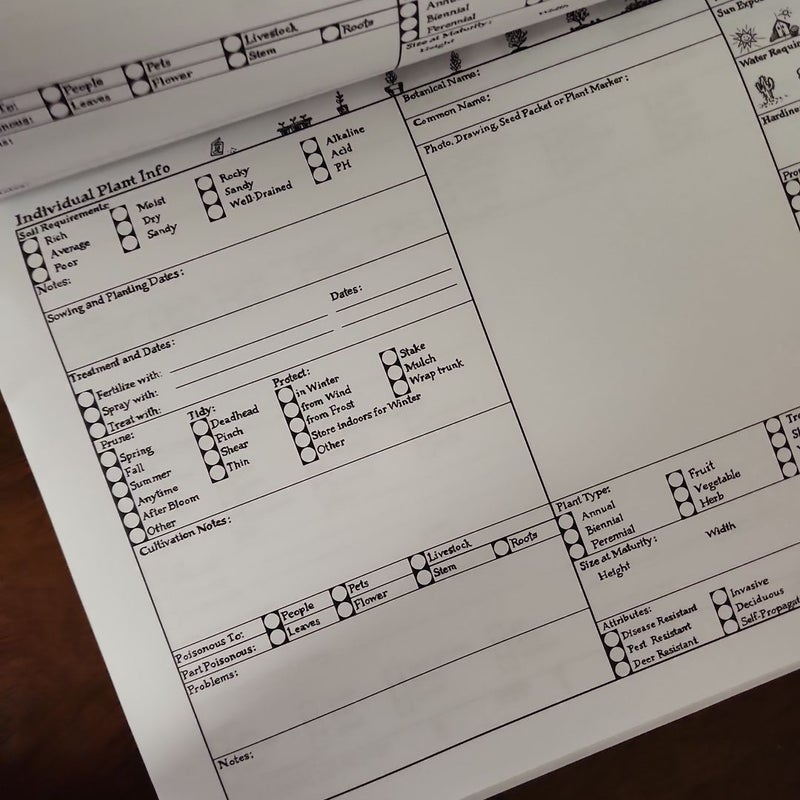 The Garden Journal, Planner and Log Book by Joy Kieffer, Paperback ...