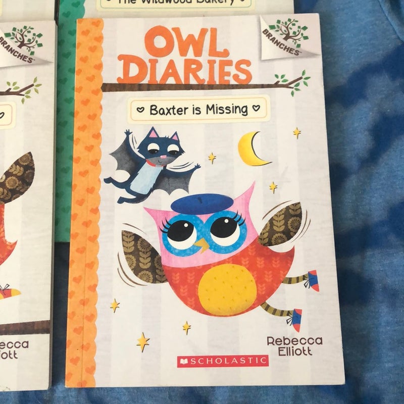 Owl Diaries - 7 book set by Rebecca Elliott, Paperback | Pangobooks