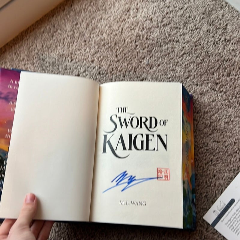The Sword of Kaigen by ML Wang, Hardcover | Pangobooks
