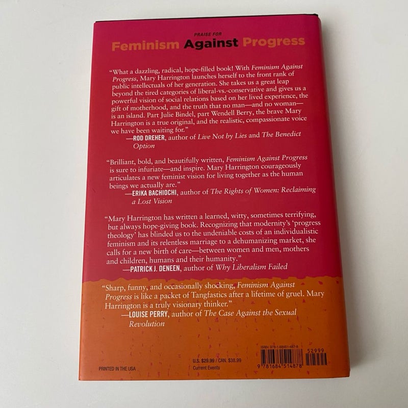 Feminism Against Progress by Mary Harrington, Hardcover | Pangobooks