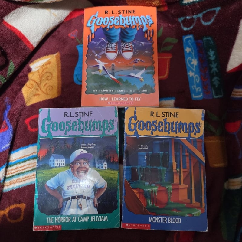 Goosebumps bundle (How I Learned to Fly/Monster Blood/The Horror at ...