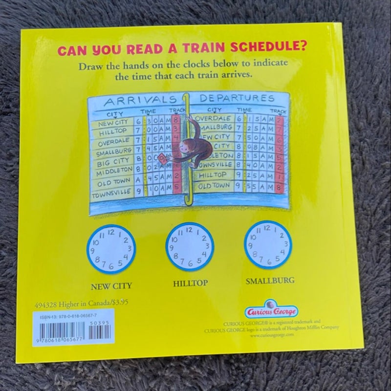 Curious George Takes a Train by H. A. Rey; Martha Weston (Illustrator ...