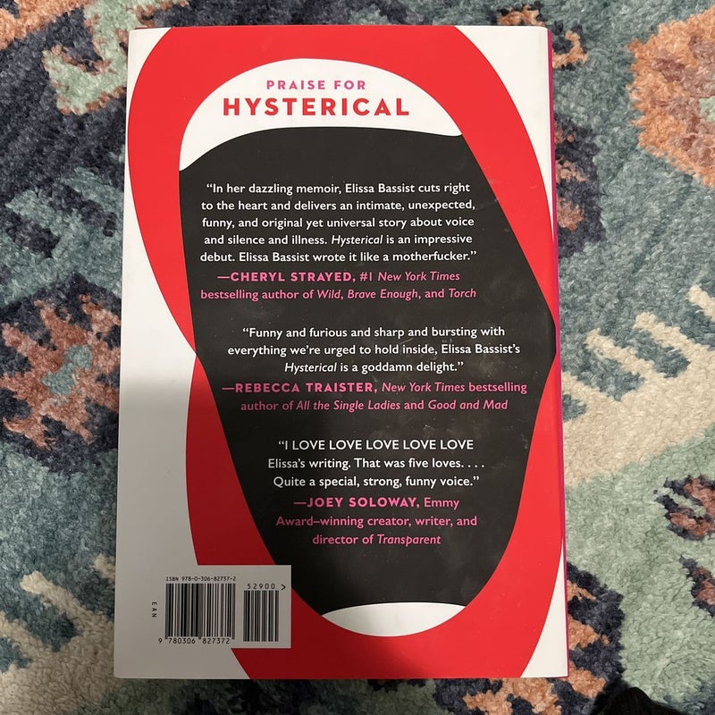 Hysterical by Elissa Bassist, Hardcover | Pangobooks